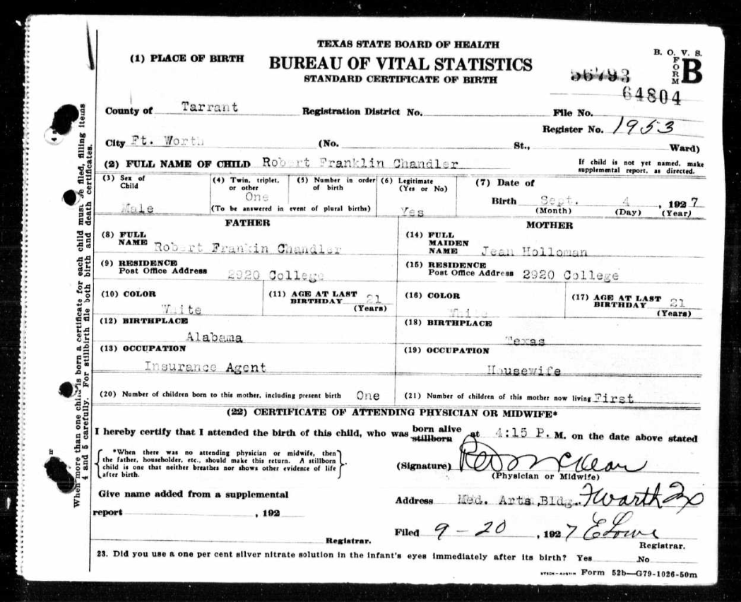 File:Bob's birth certificate.png - CWCki