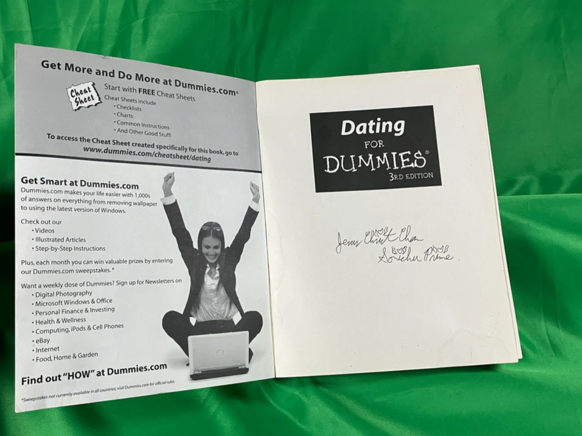 File:Dating for Dummies 3rd Edition 2011 - Autographed Guide image 3 ...
