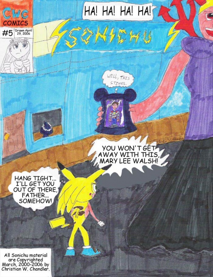 File:Sonichu - Issue 5, Cover.jpg - CWCki
