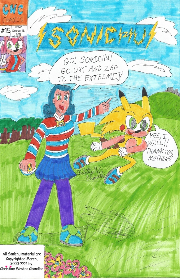 File:Sonichu - Issue 15, Cover.jpg - CWCki