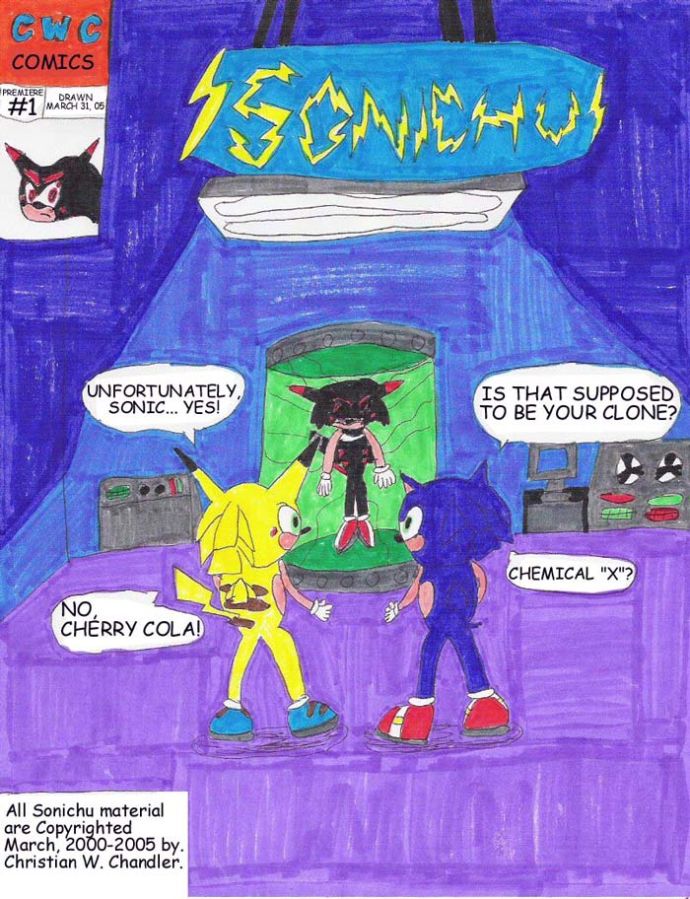File:Sonichu - Issue 1, Cover.jpg - CWCki