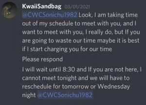 KwaiiSandbag Discord DMs - CWCki